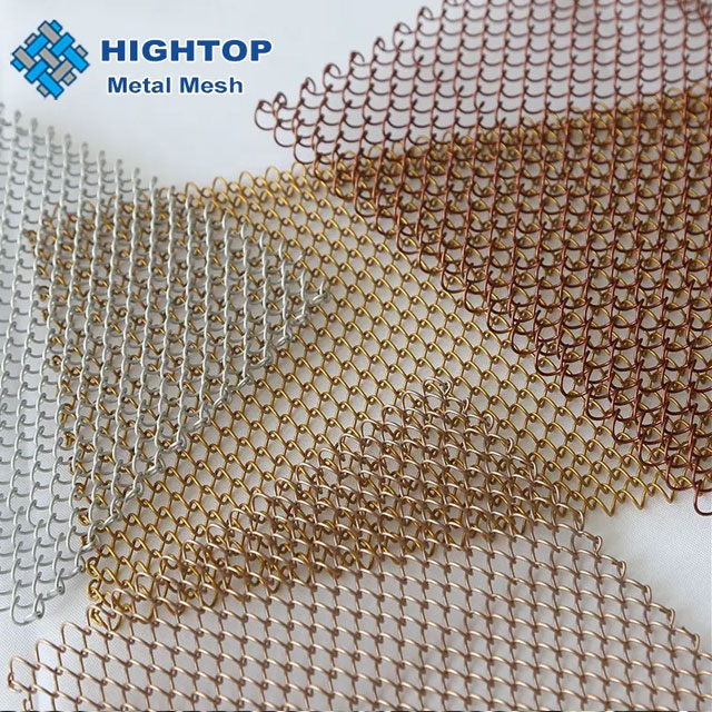 304 Stainless Steel Decorative Metal Mesh Curtain- Hightop Metal Mesh